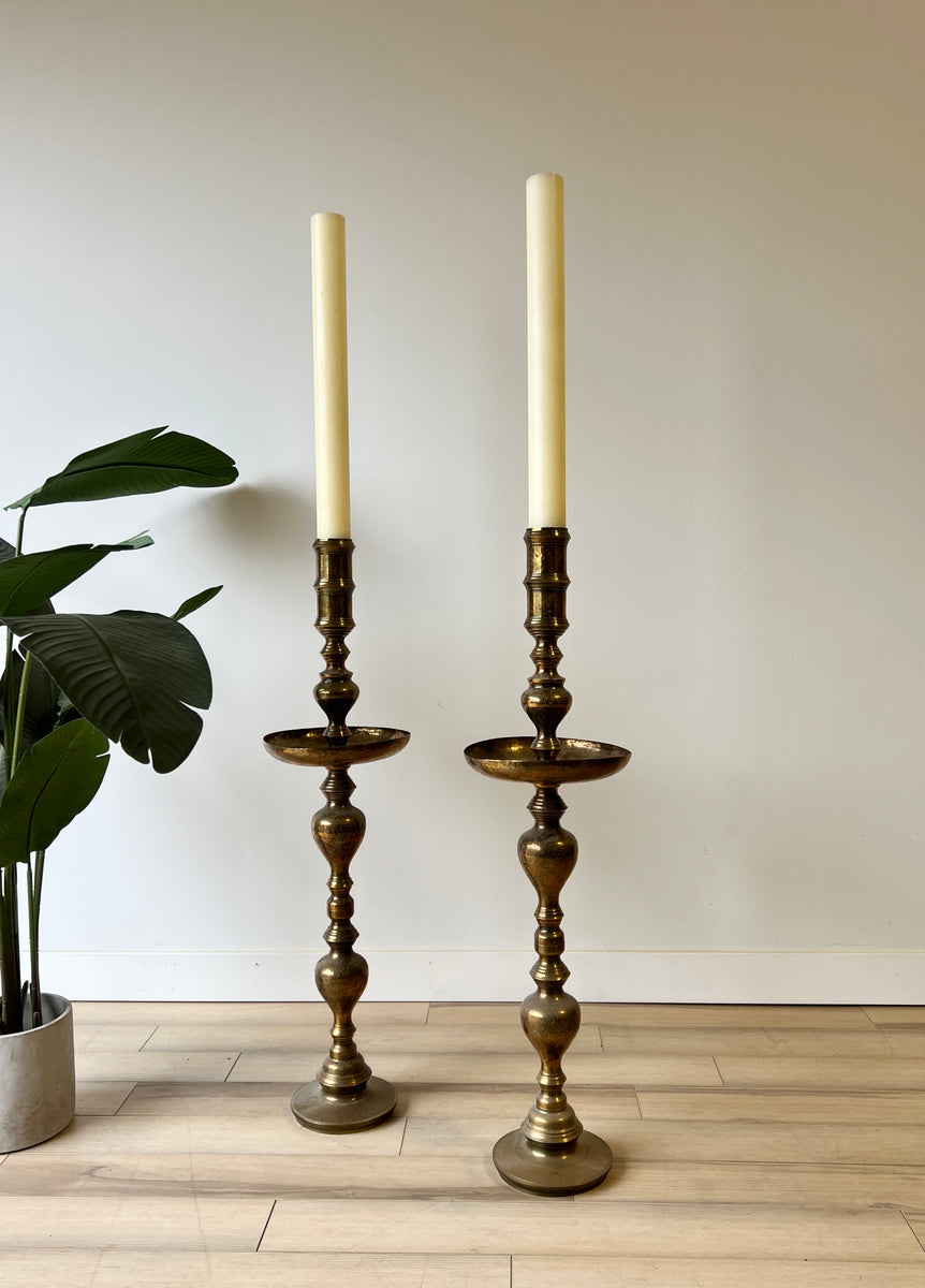 Vintage Extra Large Candlesticks – Home and Closet Vintage
