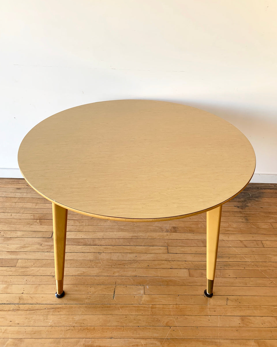 Mid-Century Library Table / Dining Table – Home and Closet Vintage