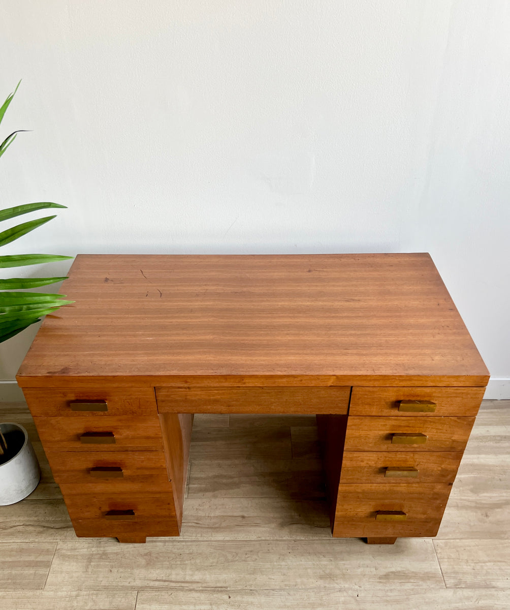Vintage 1950s Writing Desk – Home and Closet Vintage