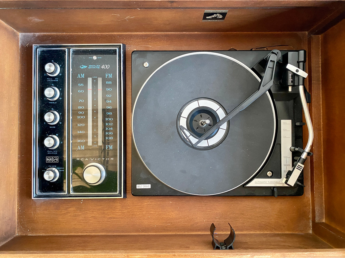 Mid-Century Record Player Console (fully functional) – Home and Closet ...