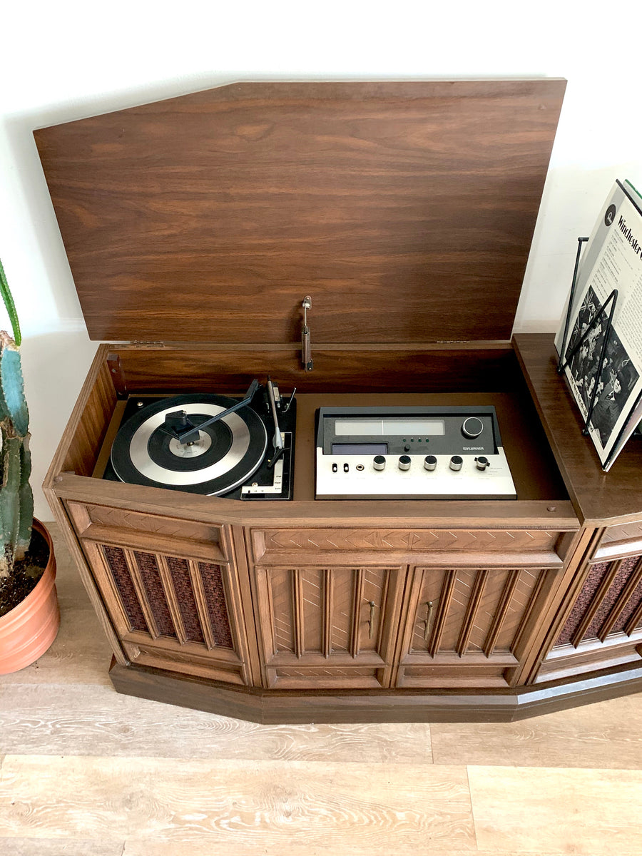 Vintage Record Player Console – Home and Closet Vintage